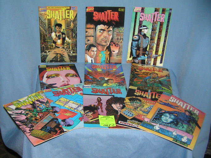 Collection of vintage Shatter comic books - Jan 19, 2022 | Baker's ...