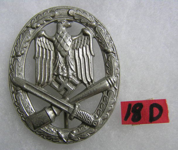 German General Assault Badge Wwii Style