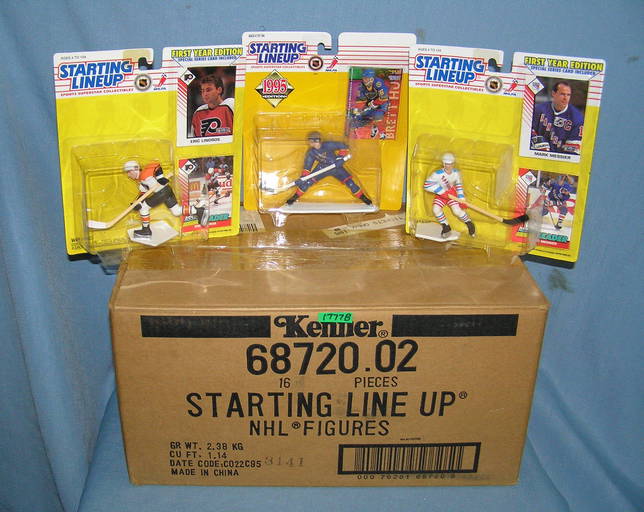 Case Of 16 Starting Lineups National Hockey Figures