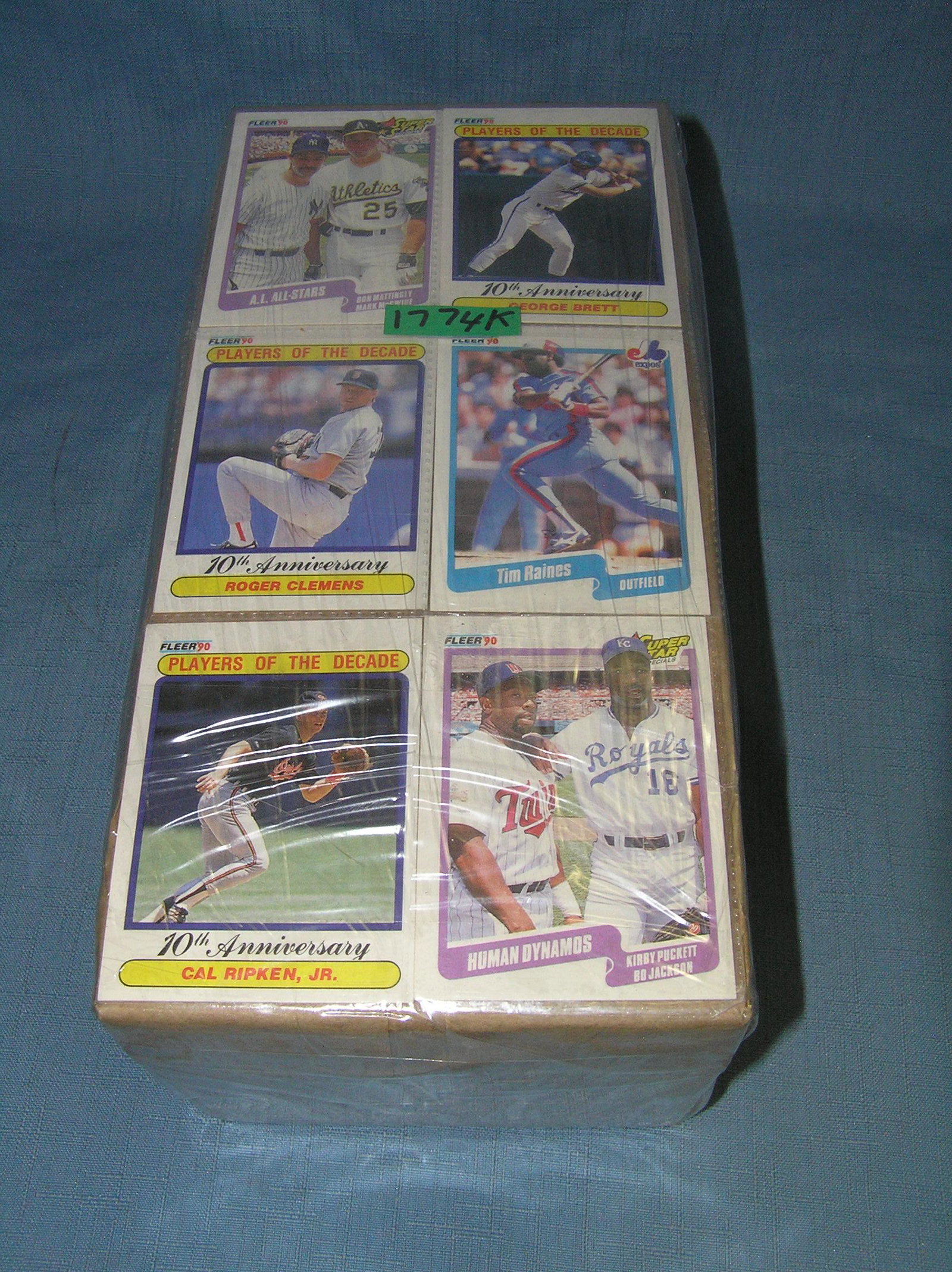 Shoe Box Full Of Vintage Baseball Cards