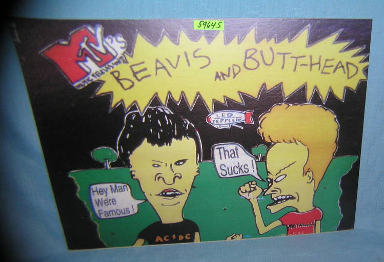 Beavis and Butt-Head retro style advertising sign - Aug 09, 2022 ...