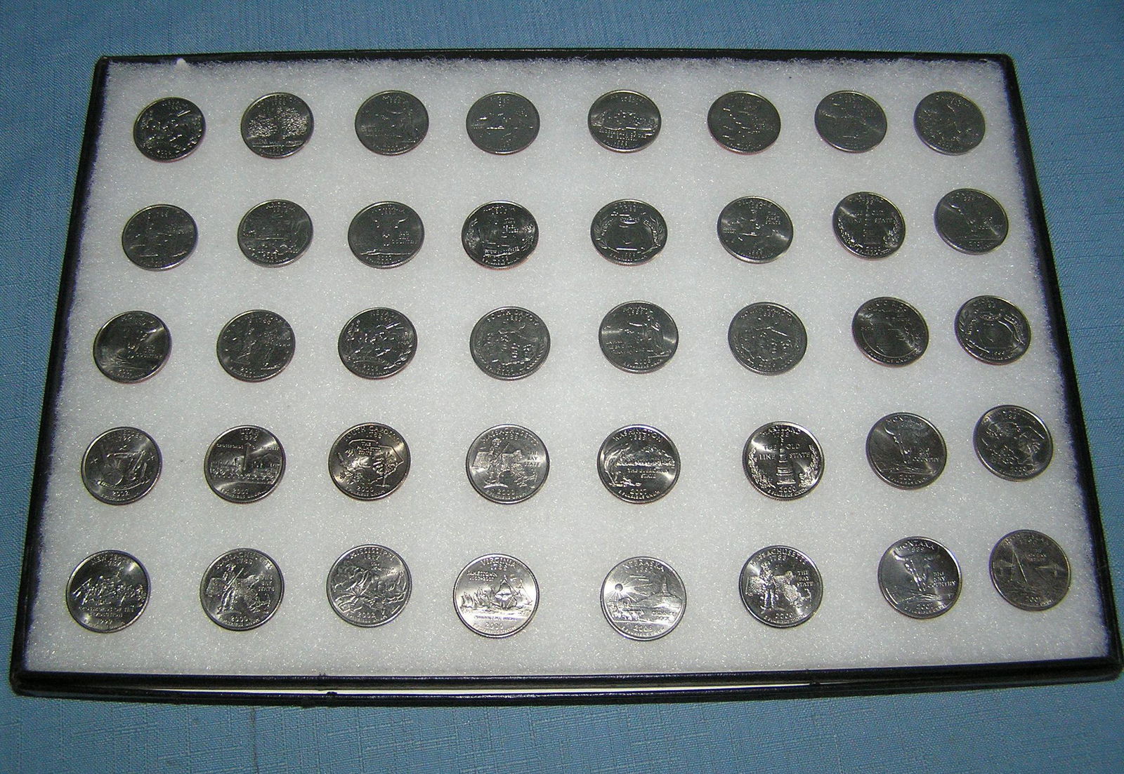 Nice collection of uncirculated US state quarters - Oct 20, 2022 ...