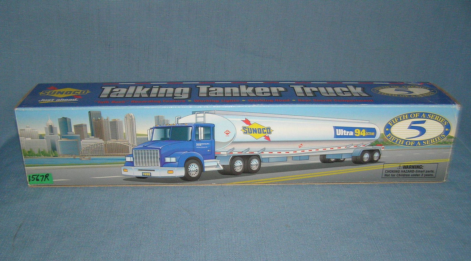 Vintage Sunoco Talking Tanker Truck