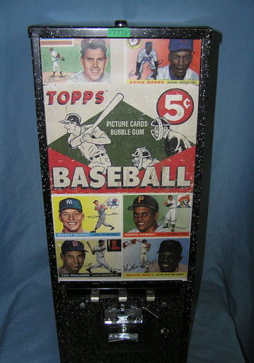 Topps baseball card vending machine (#1777X) on Dec 21, 2022 | Baker's ...