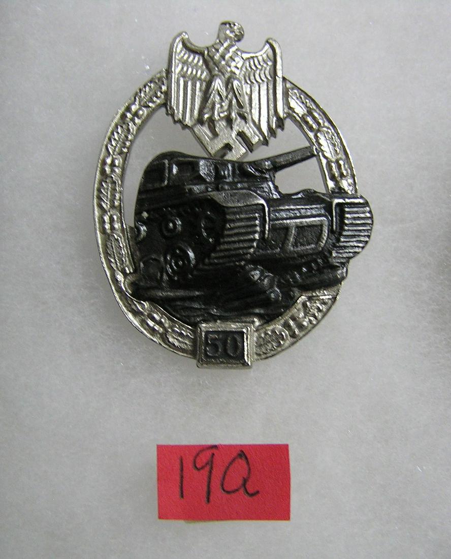 German army tank battle badge 50 actions WWII style - Mar 04, 2023 ...