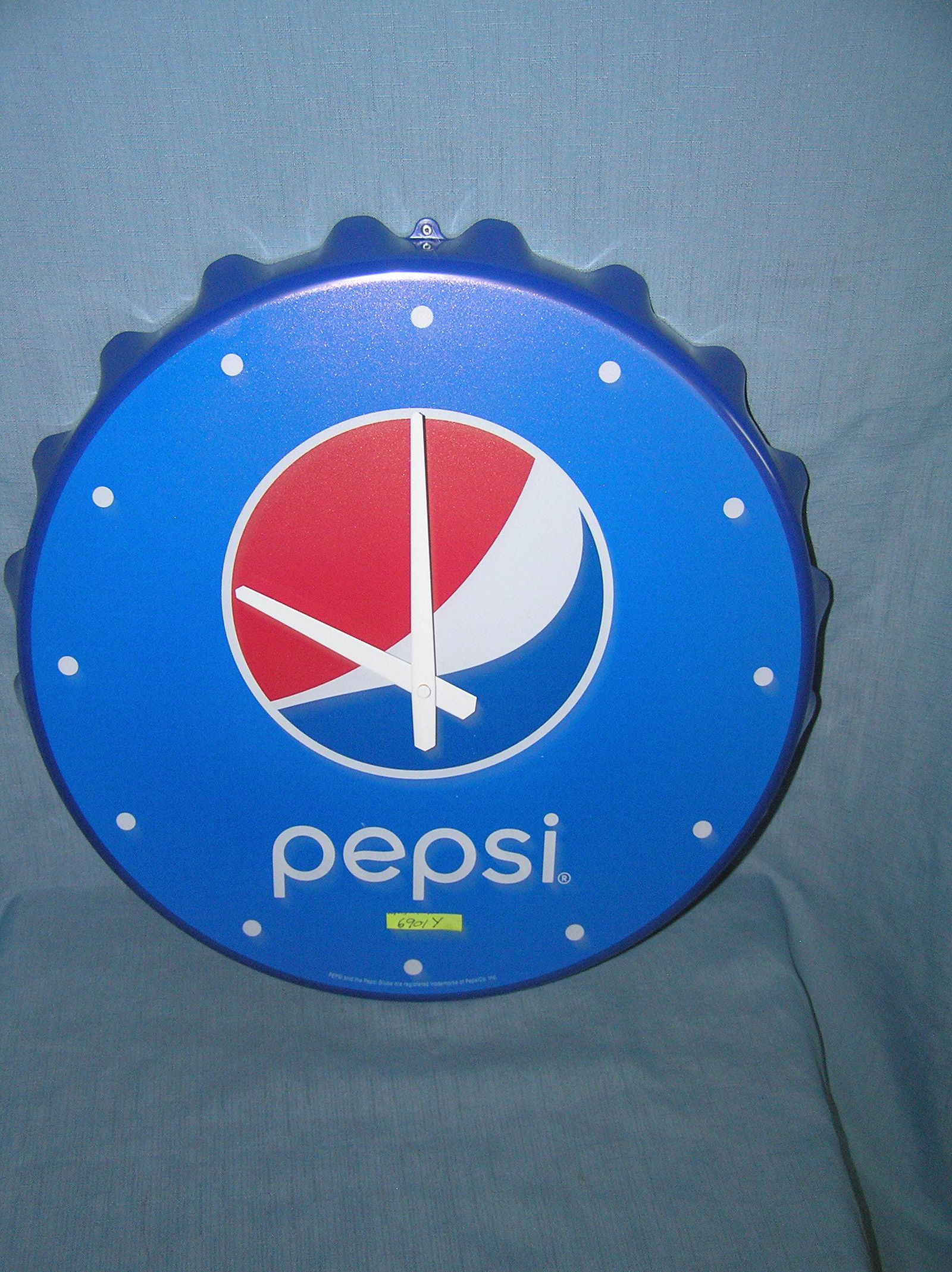 Pepsi Cola advertising wall clock - Mar 06, 2023 | Baker's Antiques and ...