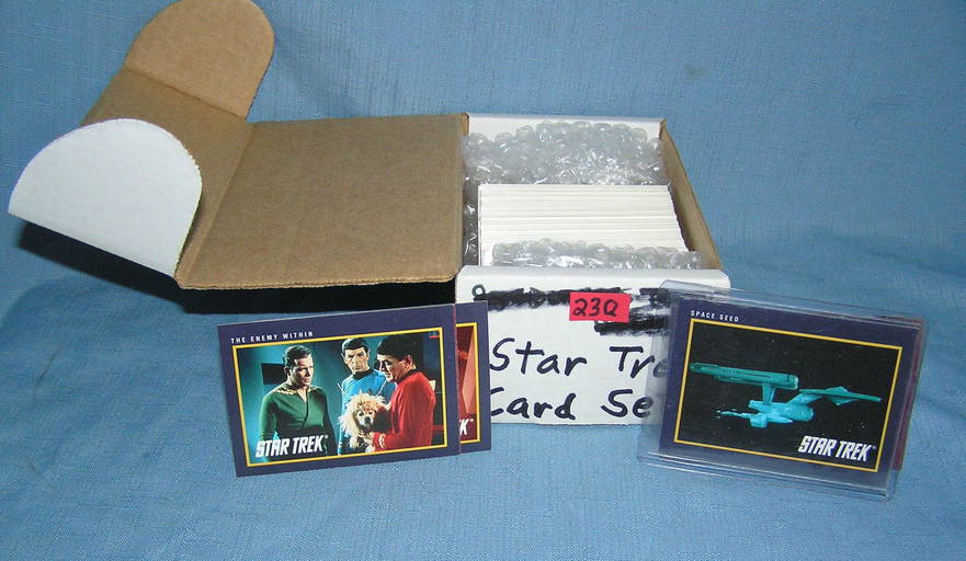 Star Trek Collectors Card Set 160 Cards