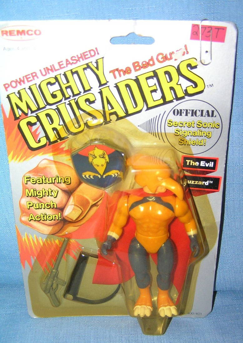 Mighty Crusaders The Evil Buzzard Action Figure Auction