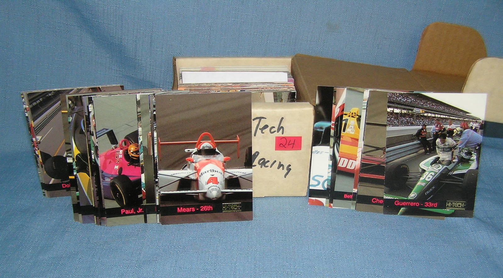 High Tech Indie Racing Card Sets Auction