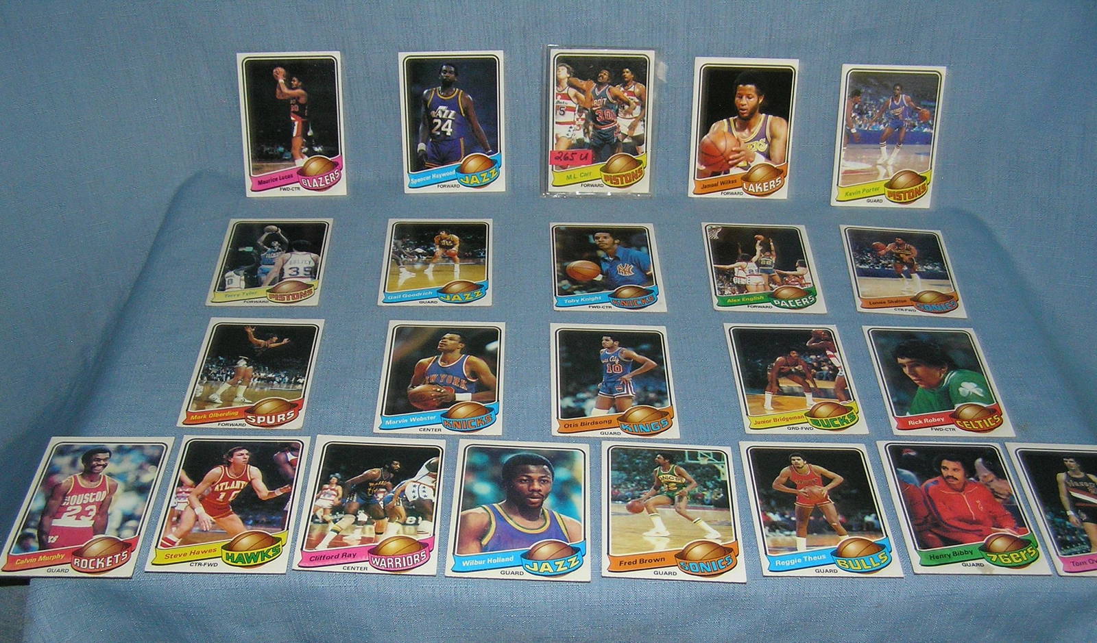 Collection Of Vintage 1979 Topps Basketball Cards Auction