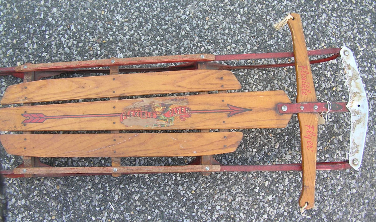 Antique Flexible Flyer Sled Auction