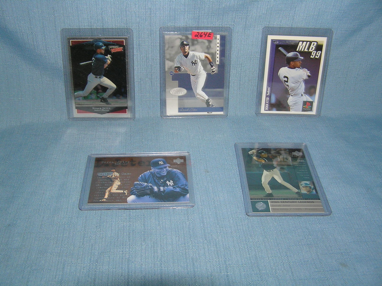 Collection Of Vintage Derek Jeter All Star Baseball Cards Auction