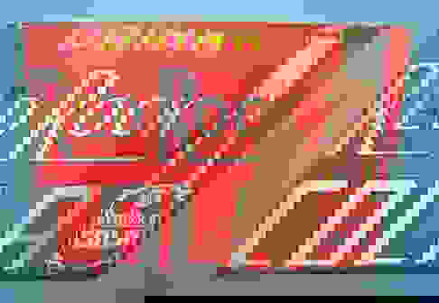 Drink Red Rock Cola Retro Style Advertising Sign Auction