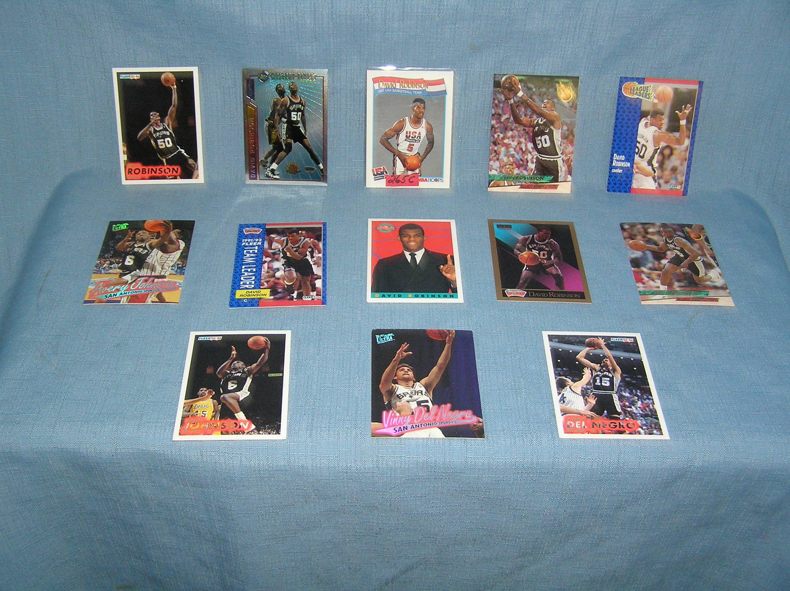 San Antonio Spurs All Star Basketball Cards Includes Many David ...