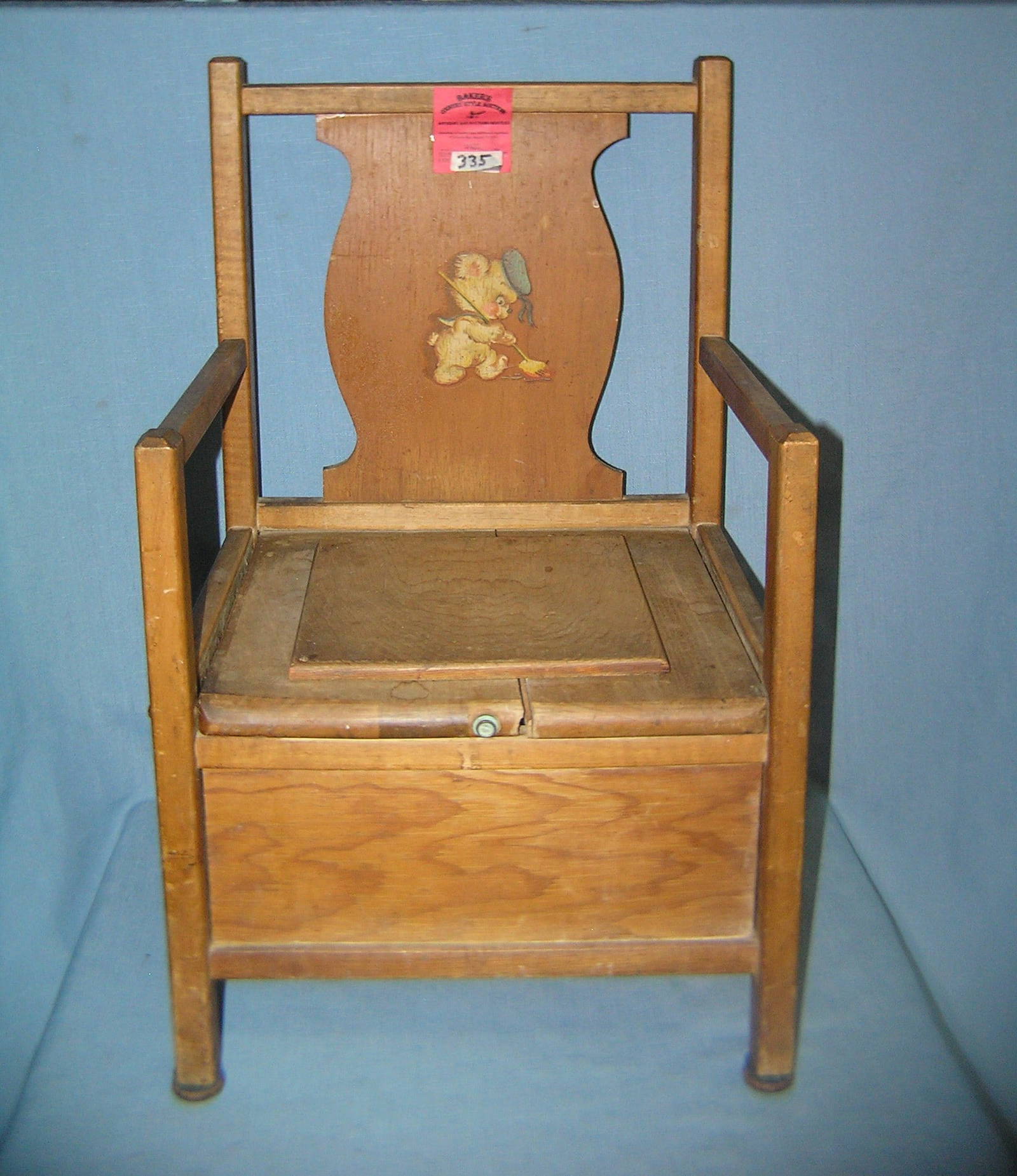 Antique Child's Potty Chair Auction