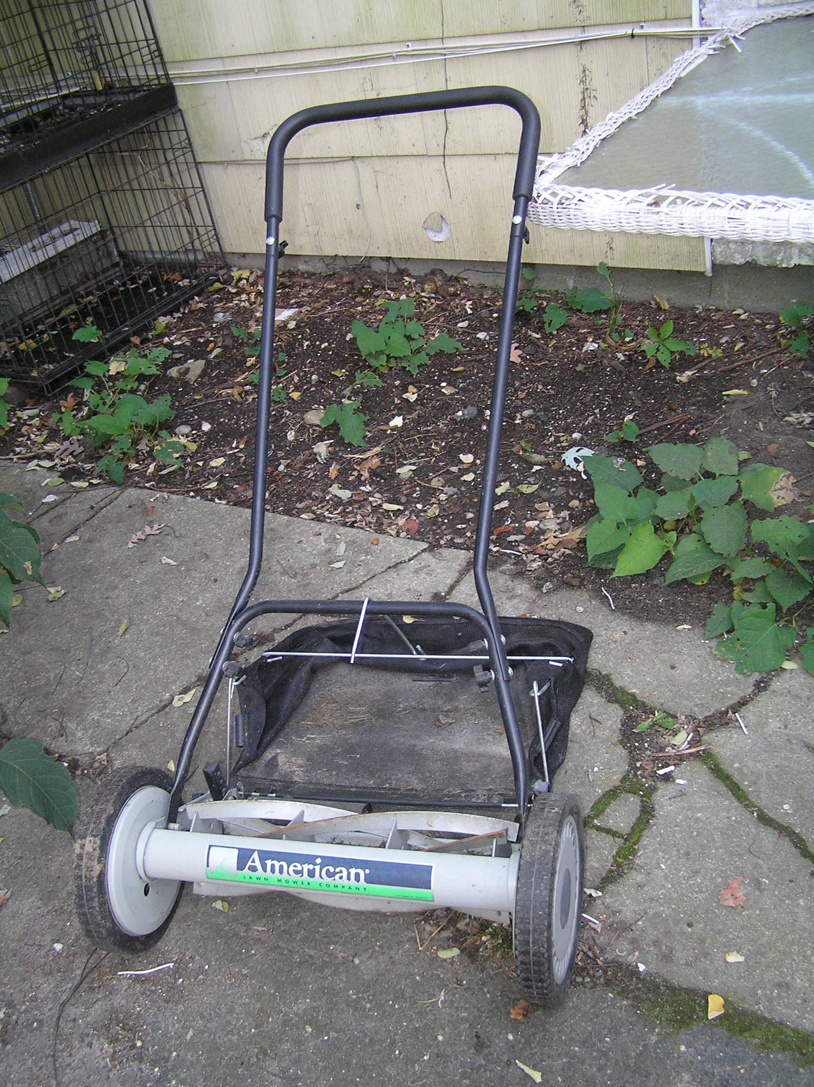 Rotary Push Lawn Mower With Bag Auction