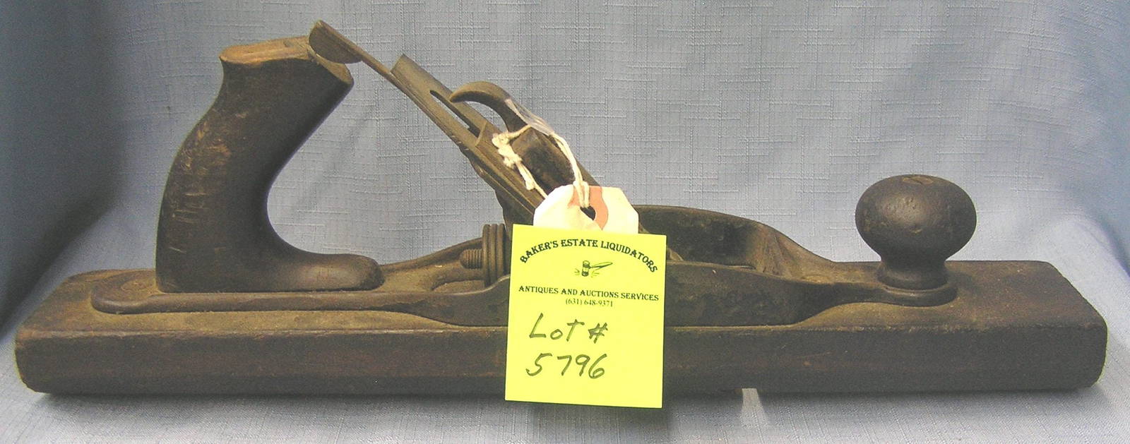 Antique Stanley Bow Bottom Wood Plane Auction