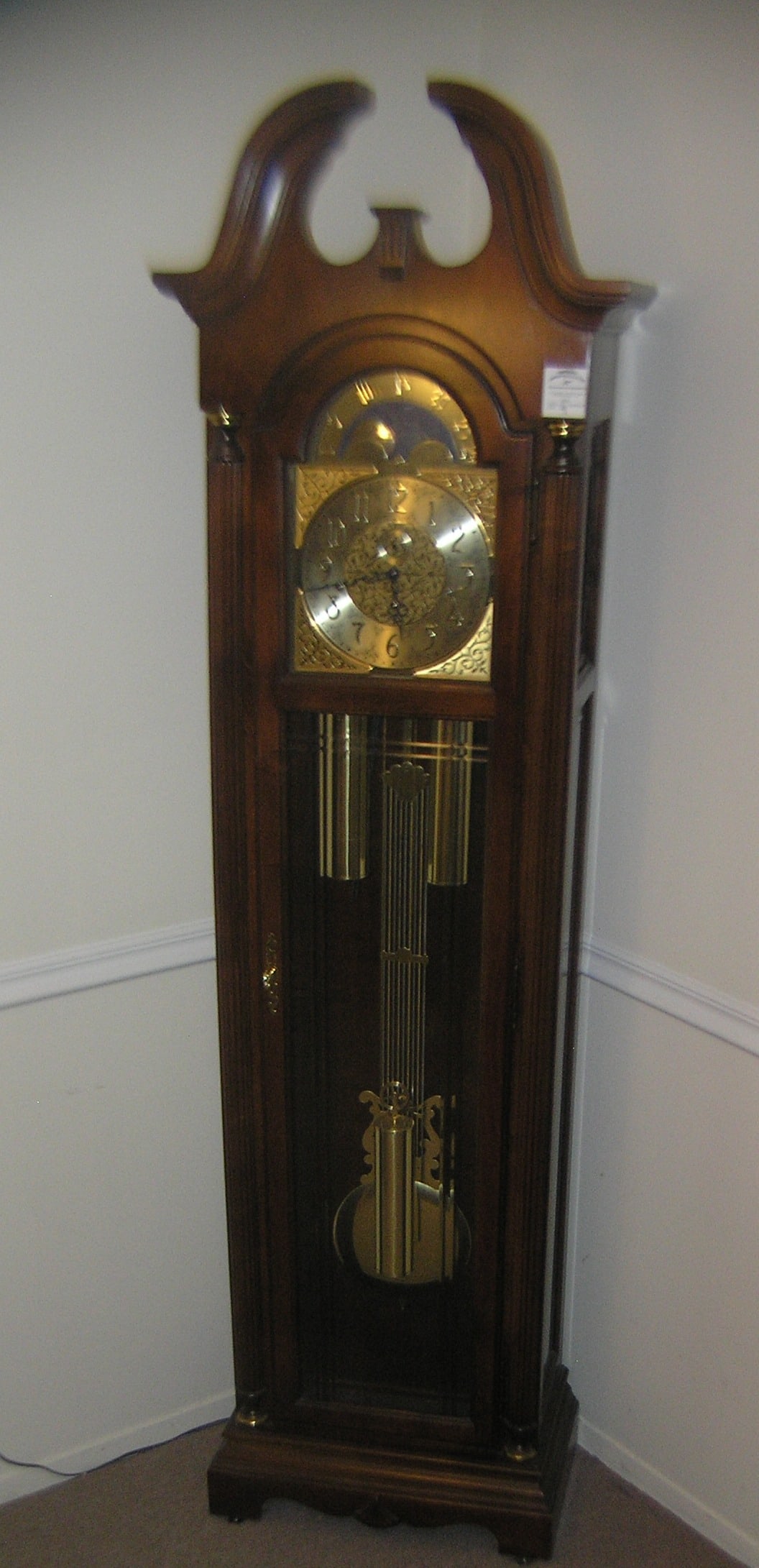 Howard Miller Grandfather Clock Auction