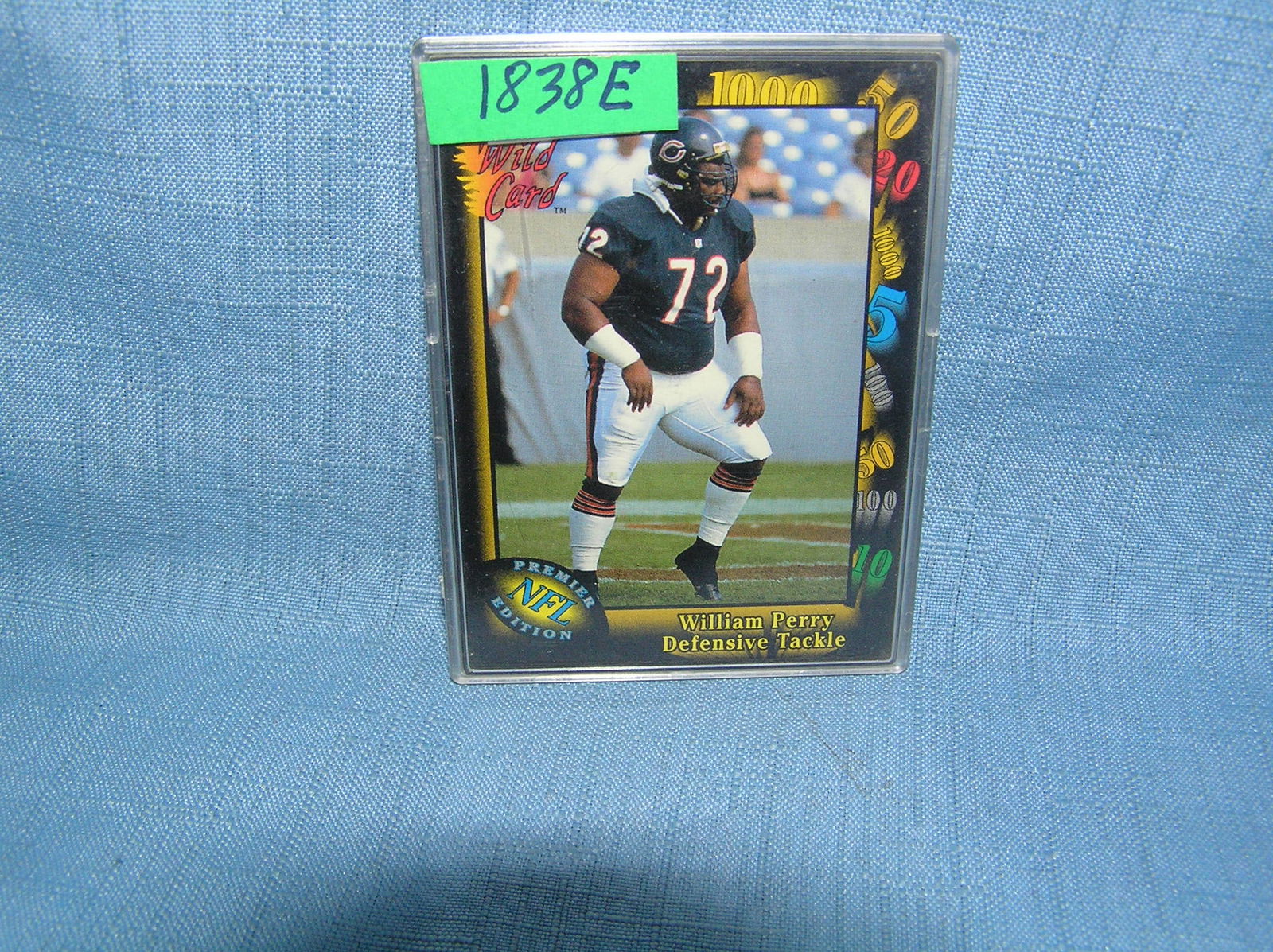 William Refridgerator Perry All Star Football Card Auction