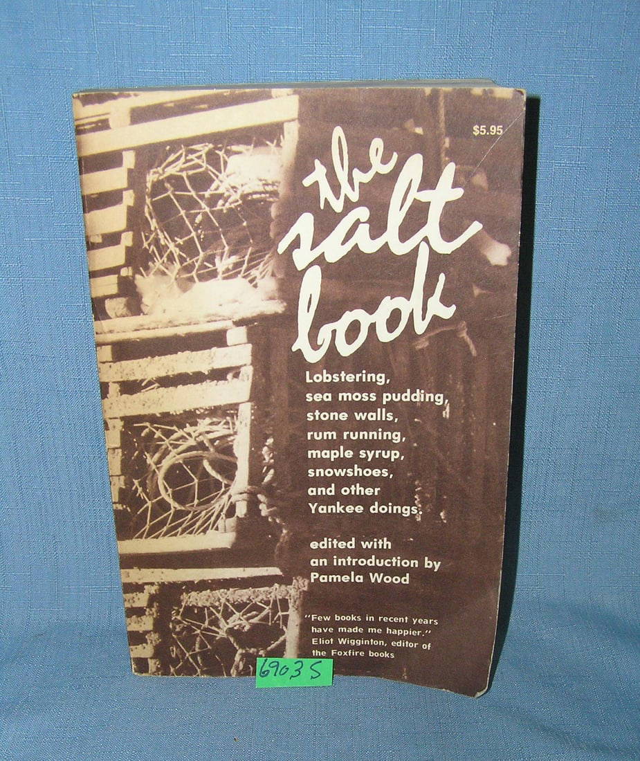 The Salt Book A Book About Lobstering, Sea Moss Pudding And More Auction