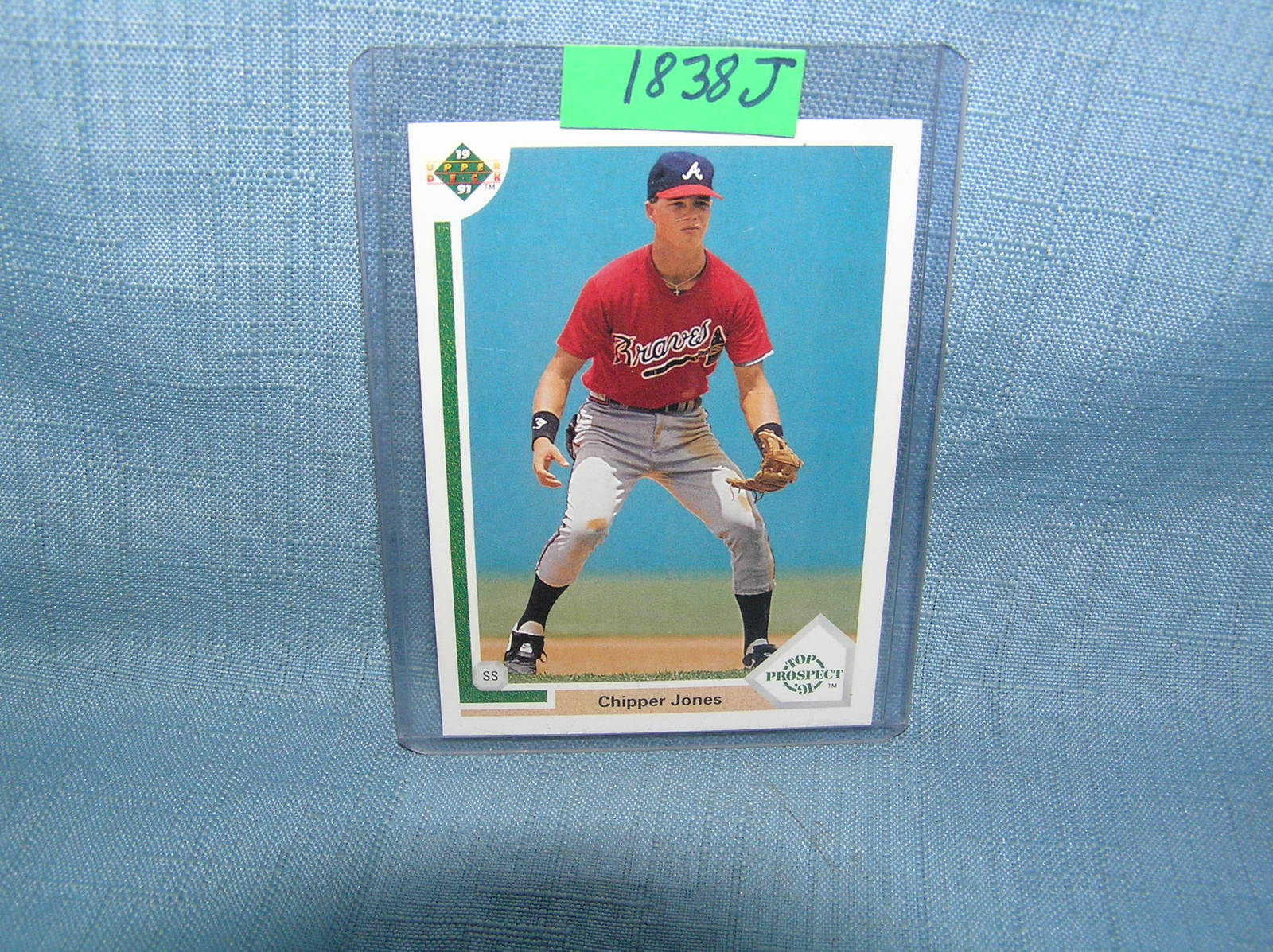 Chipper Jones Rookie Baseball Card Auction