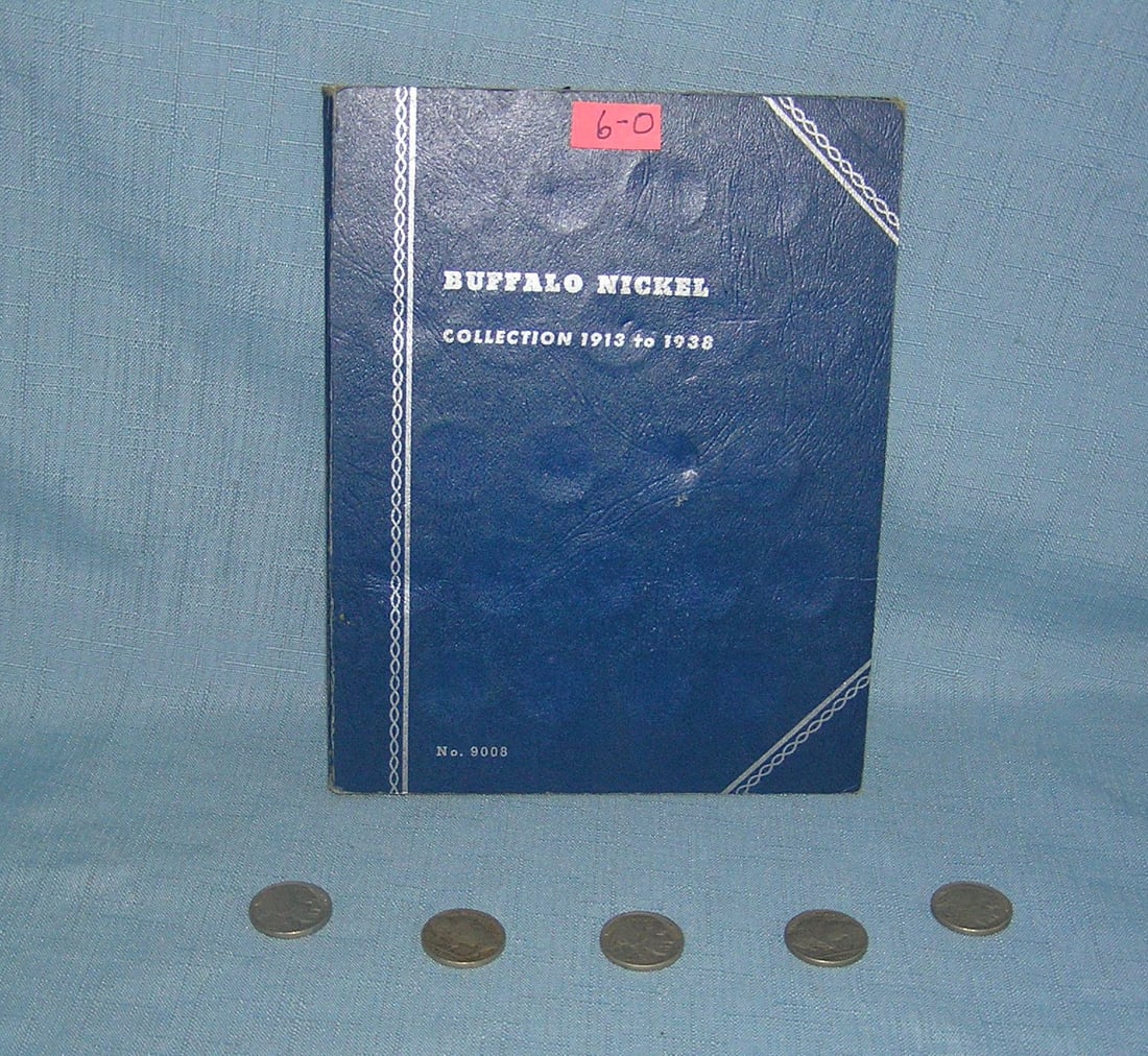 Buffalo Nickle Collection With Booklet Auction