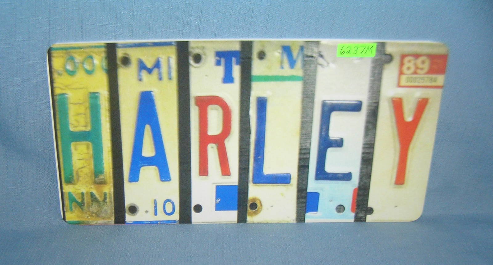 Harley License Plate Size Retro Style Sign Auction