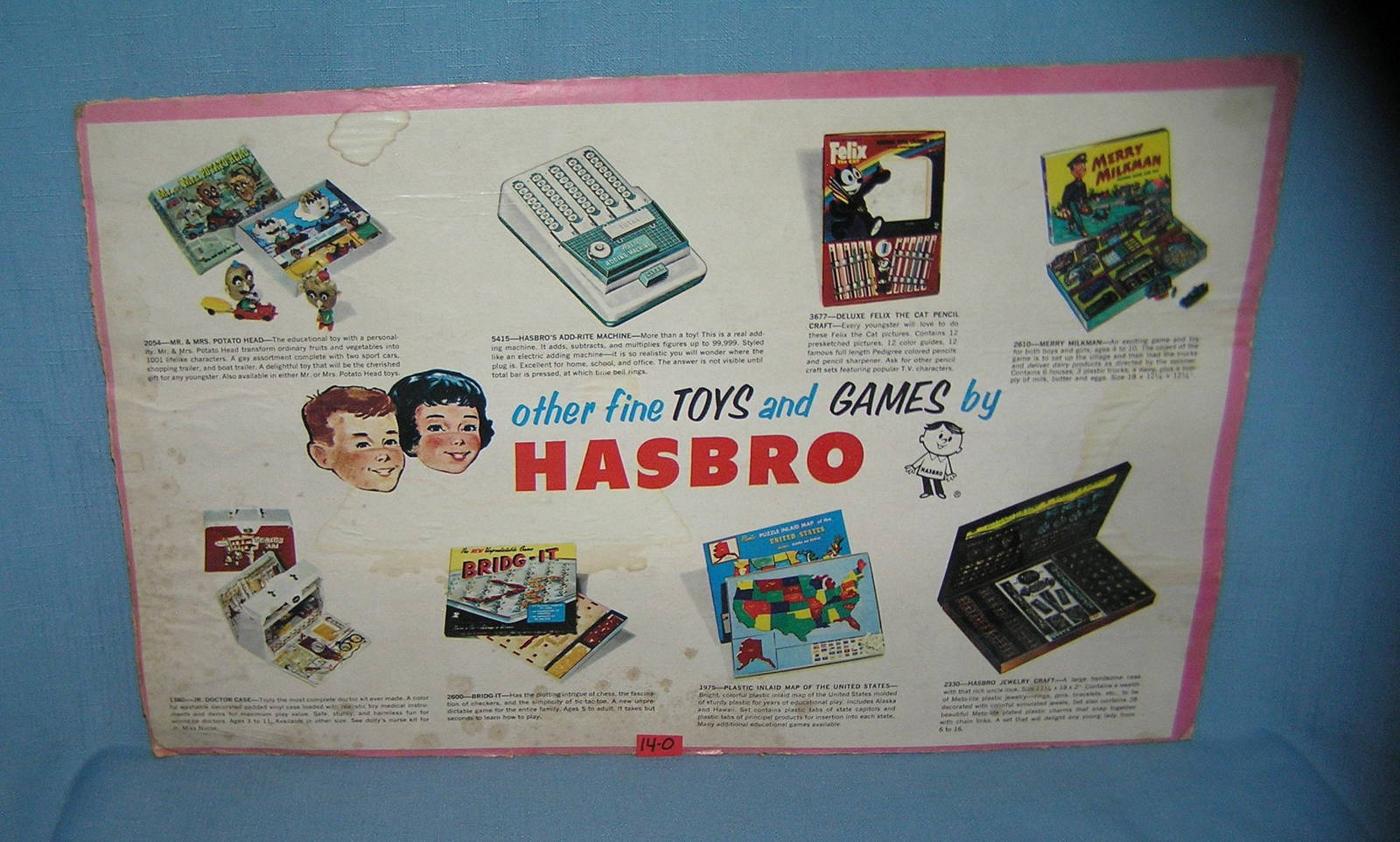 Hasbro Toys Advertising Store Display Billboard Auction