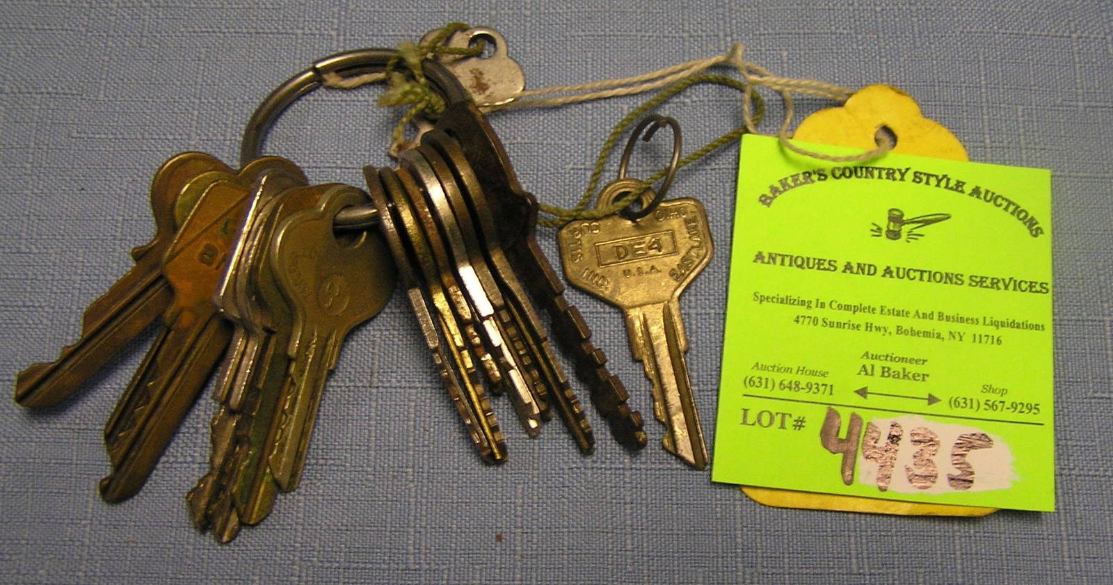 Collection Of Vintage And Antique Car Keys Auction