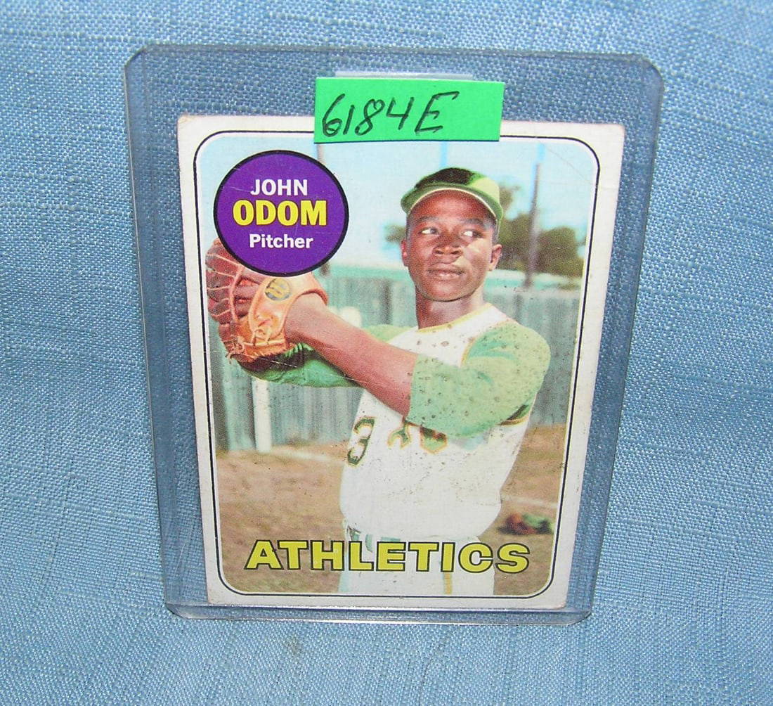 John Odom All Star Baseball Card Auction