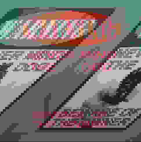 Warning: Never Mind The Dog Beware Of The Owner Retro Sign Auction