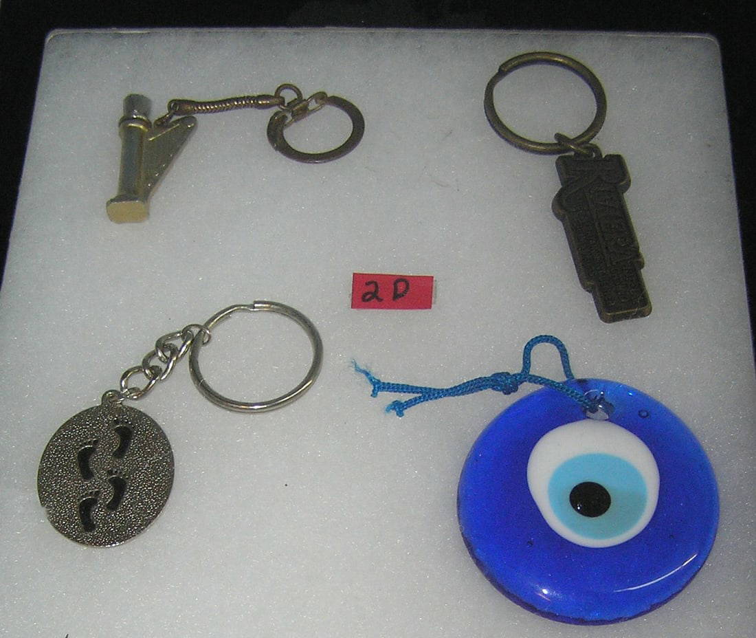 Collection Of Vintage Key Chains Auction