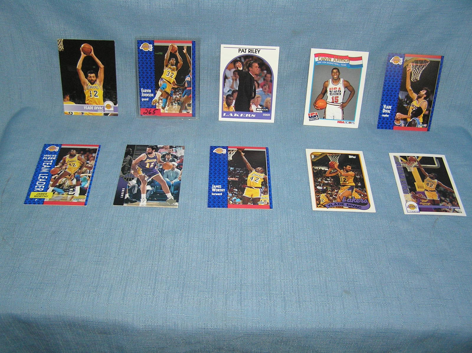 Collection Of Vintage La Lakers All Star Basketball Cards Auction