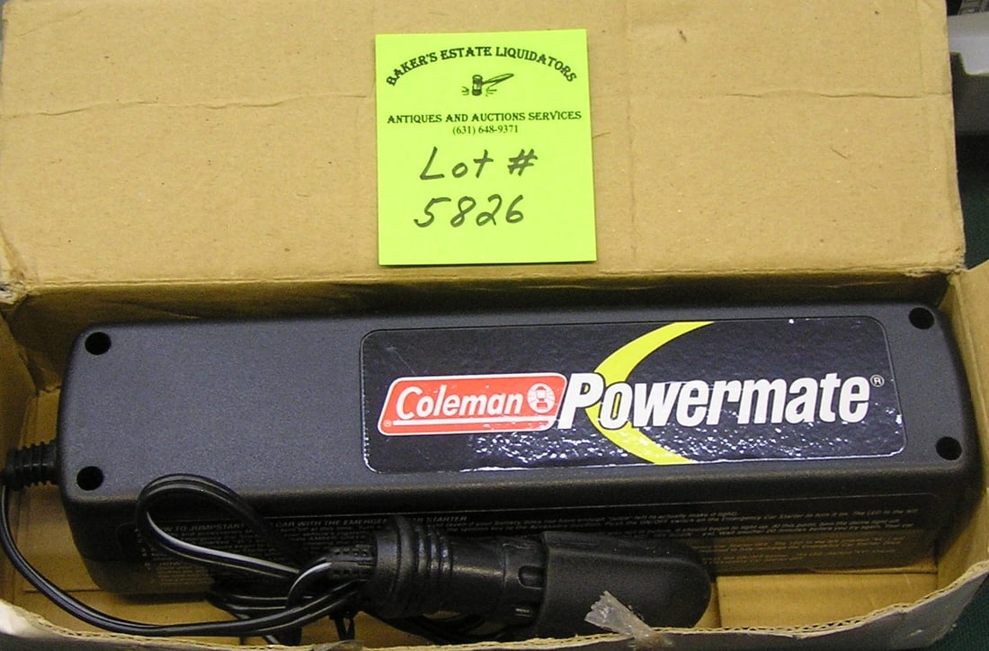 Coleman Power Mate Charging Unit Auction