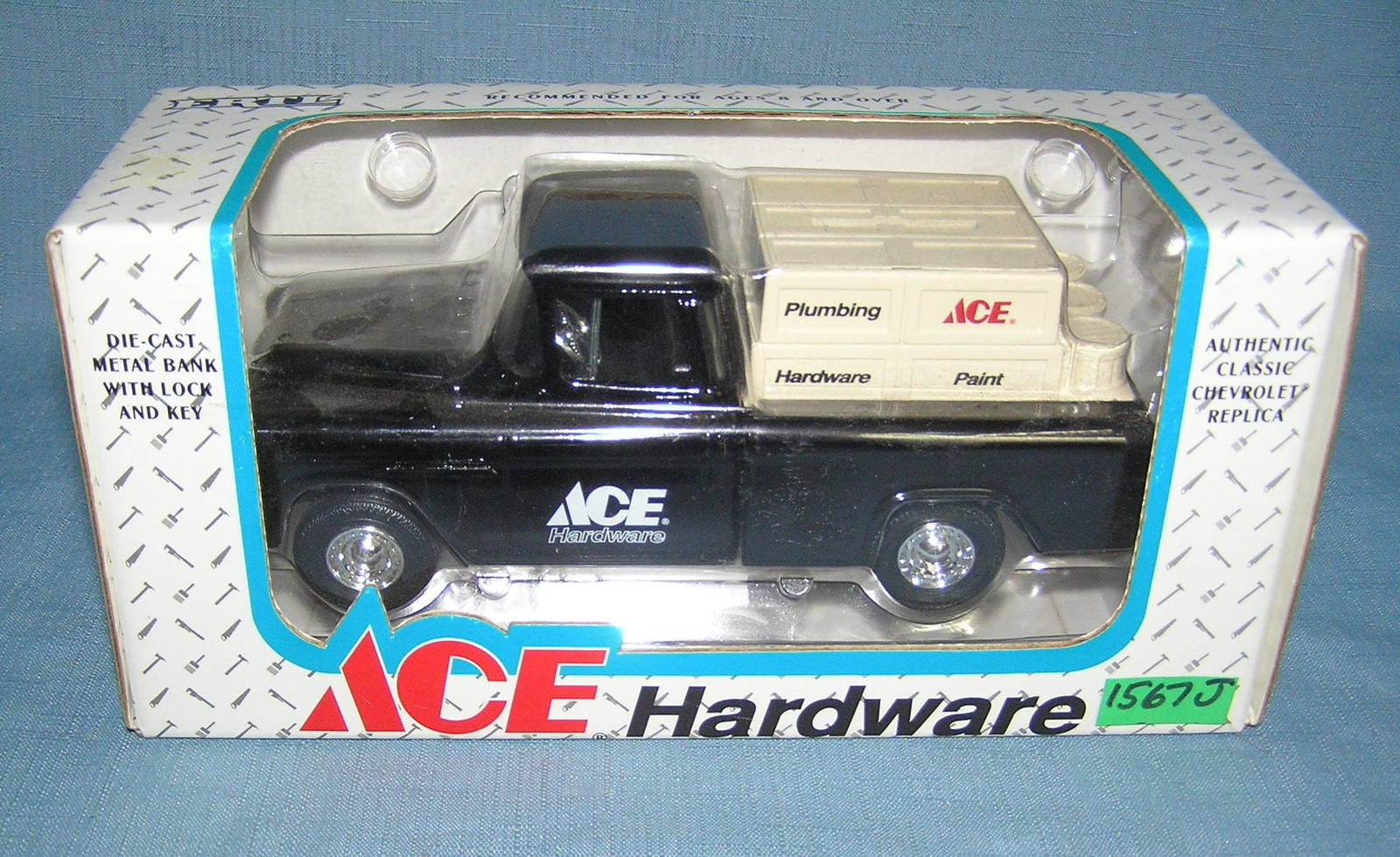 Vintage Ace Hardware Cast Metal Advertising Truck Bank Auction