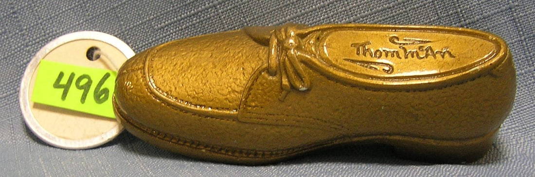 Miniature Shoe Display For Thom Mccann Auction