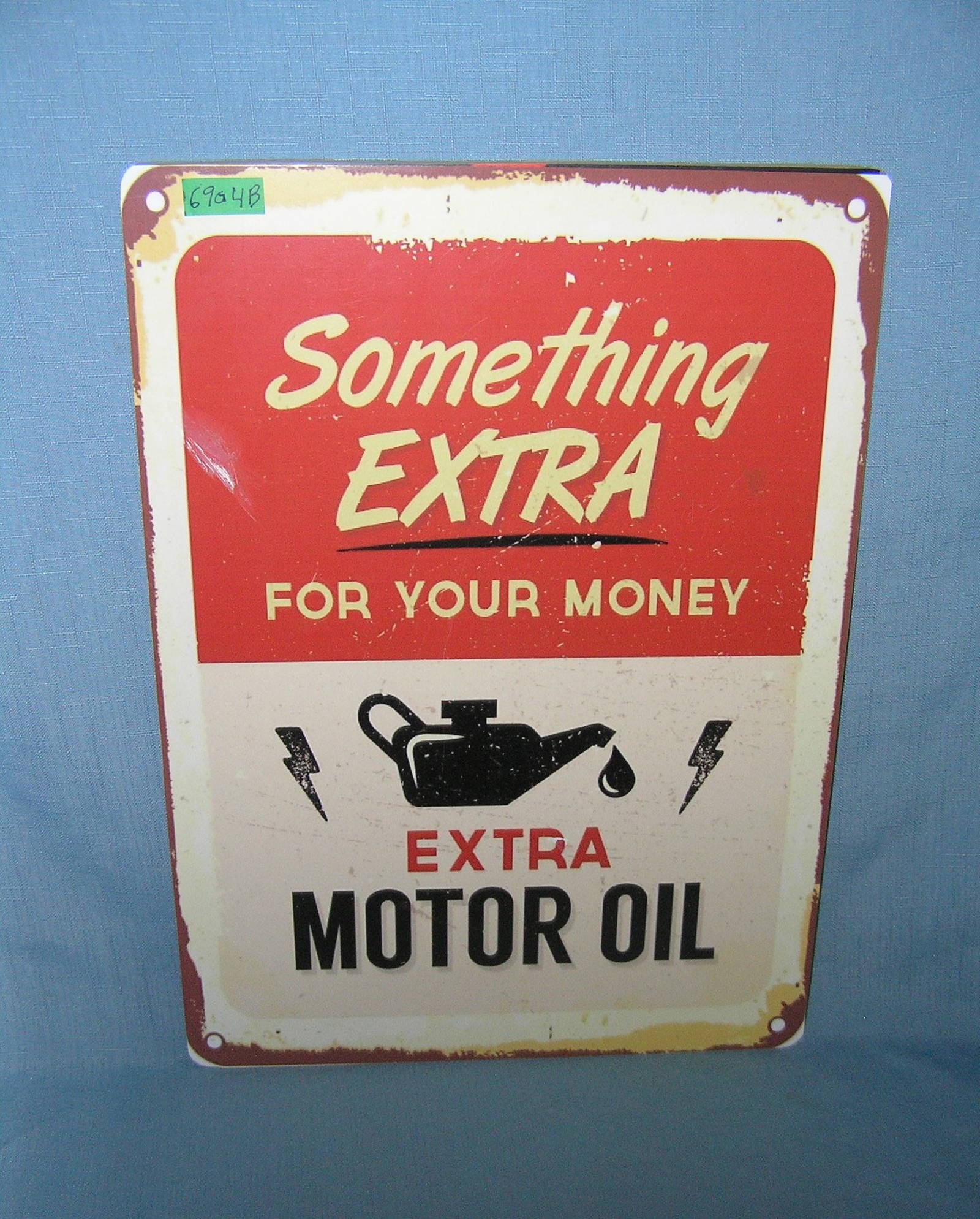 Something Extra For Your Money Extra Motor Oil Retro Style Advertising ...
