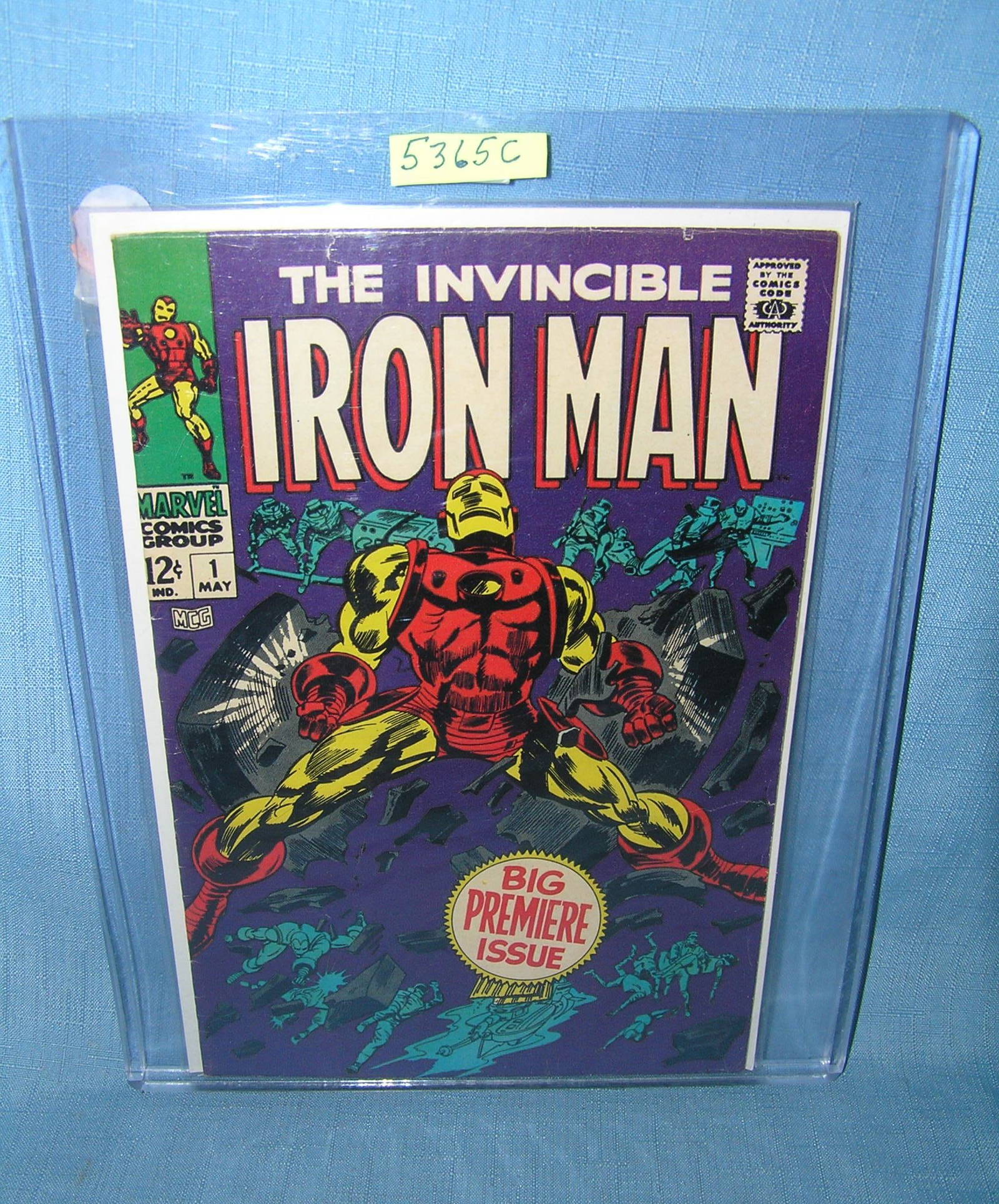 Marvel Iron Man Number 1 Big Premier Issue Comic Book Auction