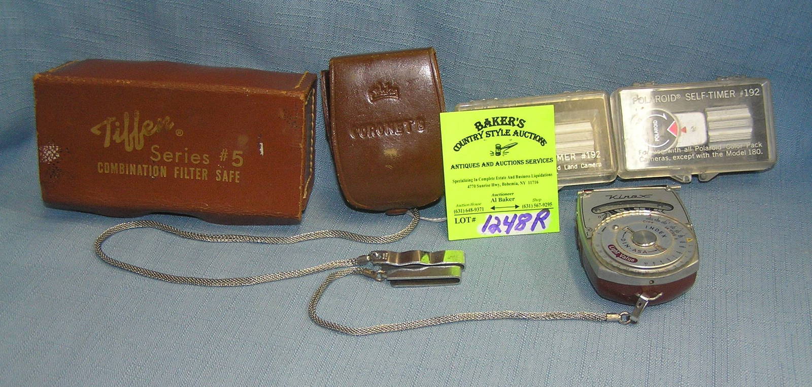 Collection Of Vintage Camera Filters And More Auction