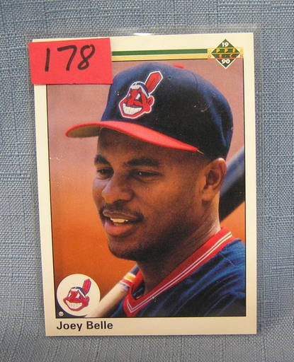Vintage Joey/albert Belle Rookie Baseball Card