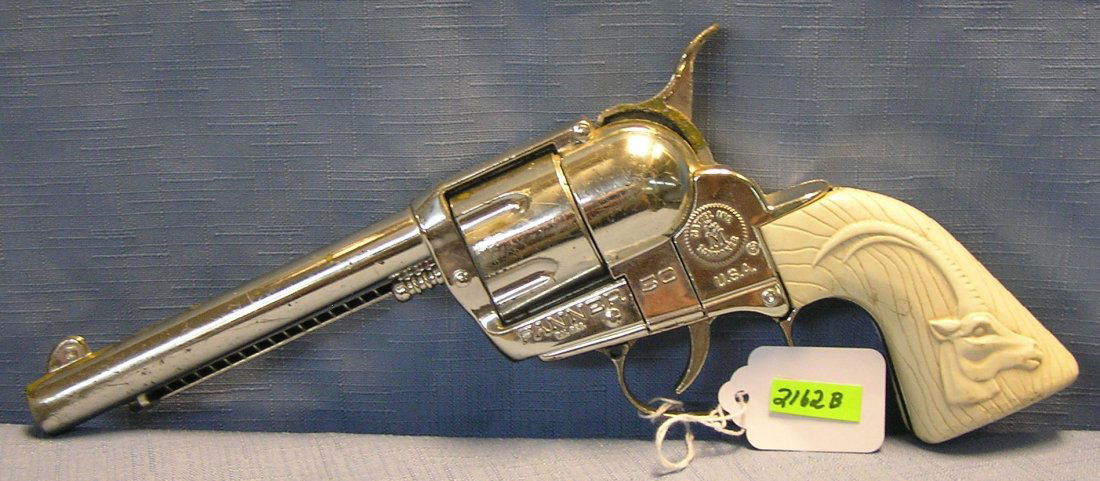 Vintage All Cast Metal Mattel Fanner 50 Cap Gun