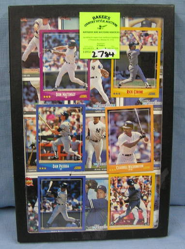 Collection Of Vintage All Star Ny Yankee Baseball Cards