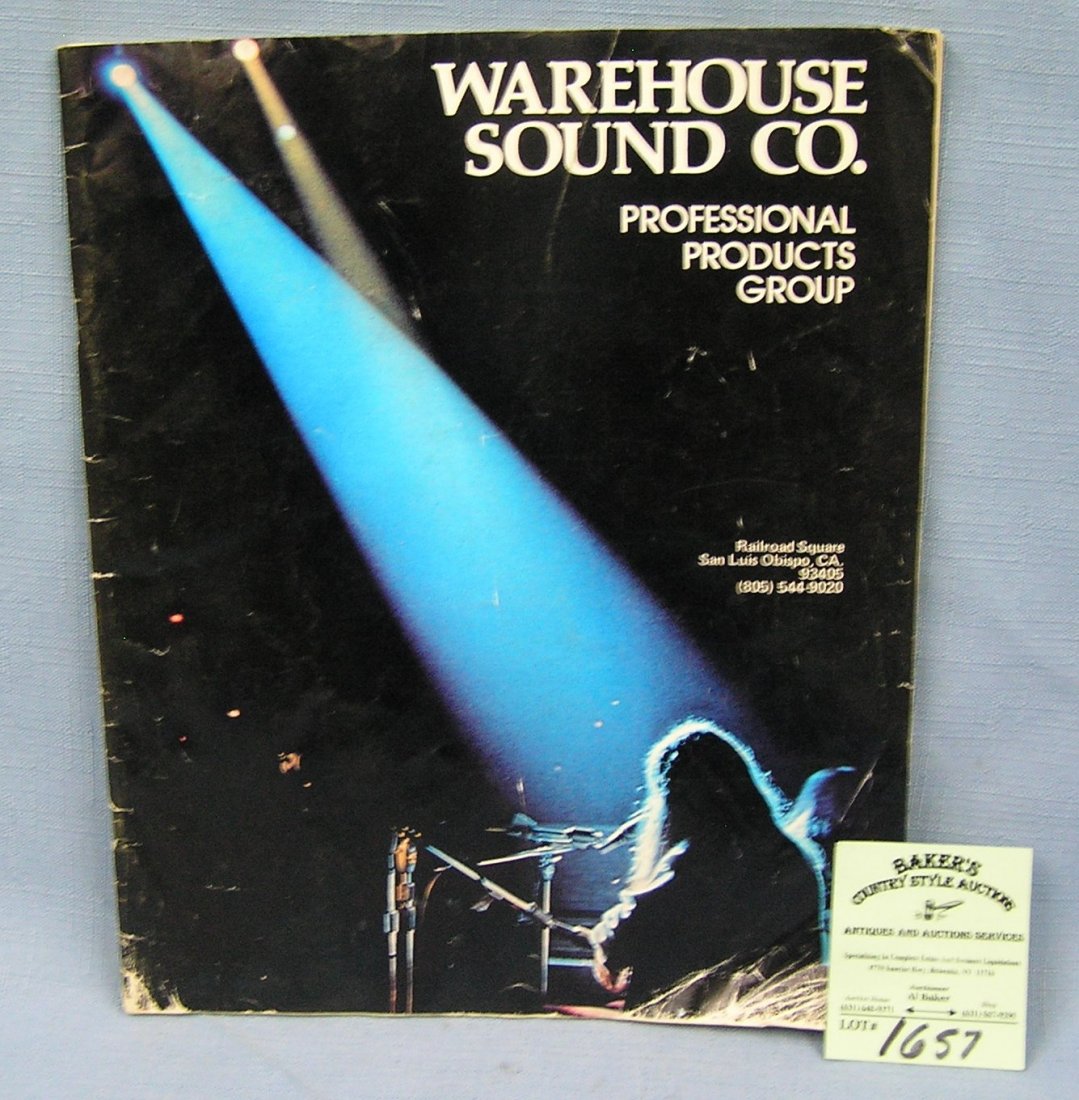 Vintage Warehouse Sound Company catalog