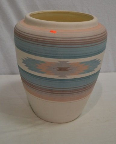 Signed Nandi Large Southwest Pottery Vase Signed Nandi