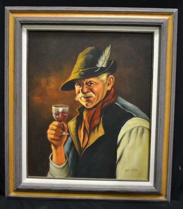 Antique Oil Painting on Canvas Signed Ernst Bremer - Jun 07, 2014 | EJ ...