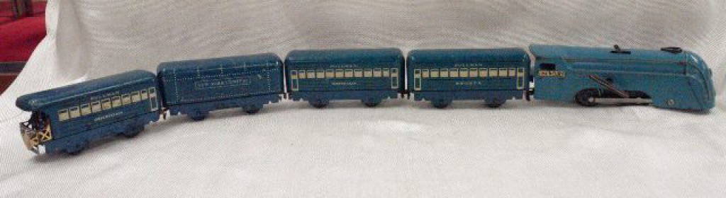 Marx "Blue Comet" Train Set - Aug 23, 2014 | Burnt Chimney Auction in VA