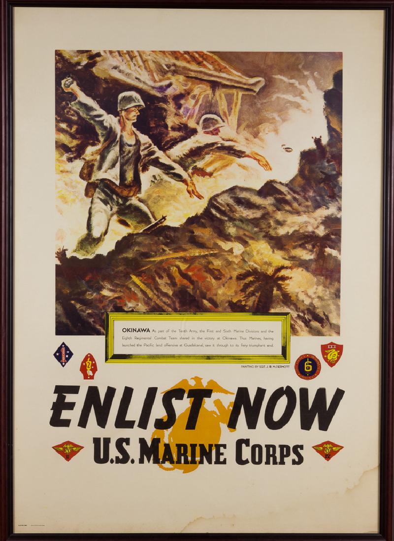 MARINE CORPS RECRUITING POSTER - May 09, 2017 | Alexander Historical ...