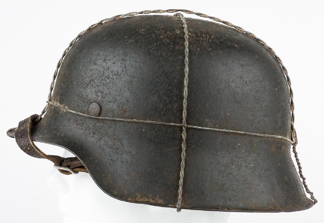M44/45 HELMET WITH WIRE BASKET