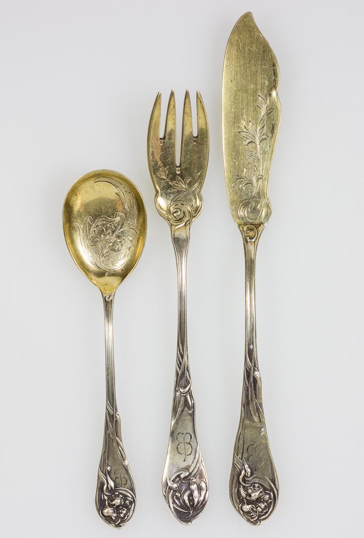 EVA BRAUN ENGRAVED SILVERWARE