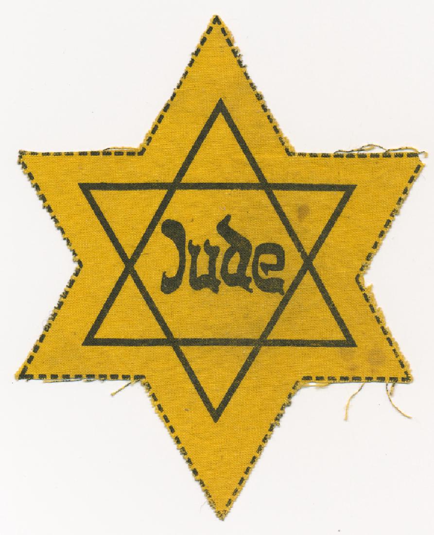 "JUDE" GERMAN STAR OF DAVID